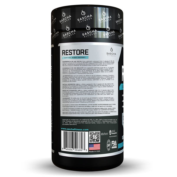 Comprar Restore - Sascha Fitness España